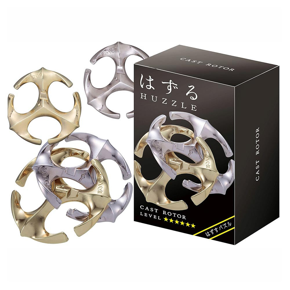 Hanayama Cast Puzzle - Level 6 Rotor – Games and Things Miranda
